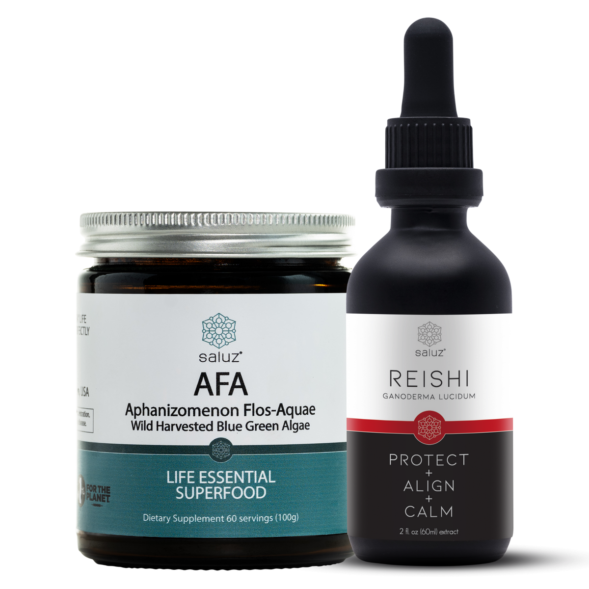 Saluz™ - Wild Harvested Blue Green Algae AFA Detox Powder – Saluz Health